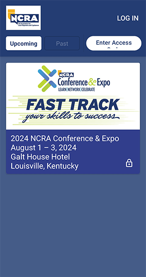 NCRA Event Mobile App | NCRA